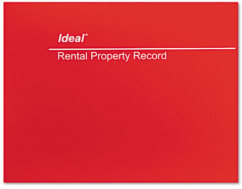 Dome Companies M2512 Ideal® Rental Property Record Book, 8 1/2 x 11, 60 ...