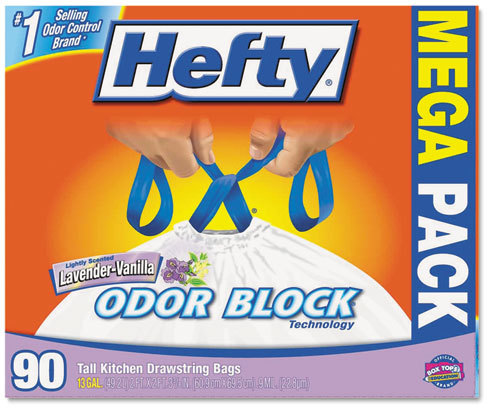 Reynolds Food Packaging E83590 Hefty® Odor Block® Tall-Kitchen ...