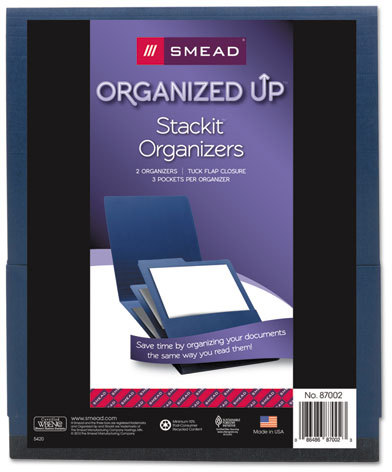 Smead Manufacturing Company, Inc. 87002 Smead® Organized Up™ Stackit ...